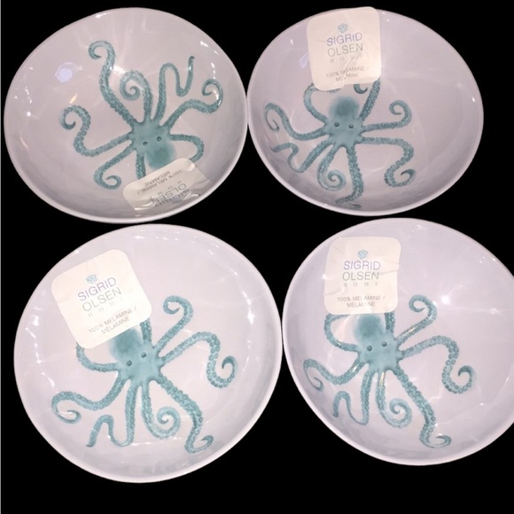 Sigrid Olsen | Other | X4 Nwt Sigrid Olsen Home Melamine Cereal Salad ...